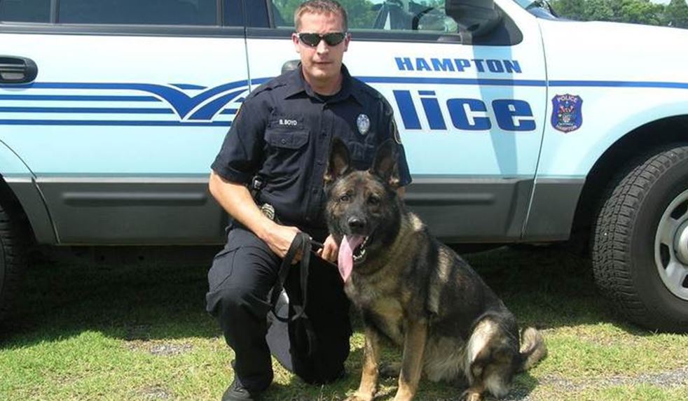 K9 Falco - Hampton, Virginia - Memorials to Fallen K-9's