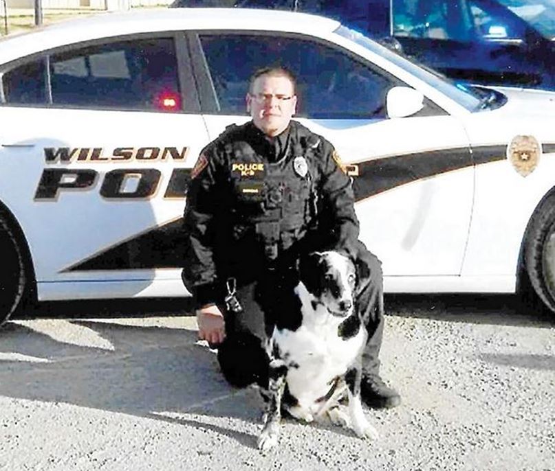 K9 Blackjack - Wilson, Oklahoma - Memorials to Fallen K-9's