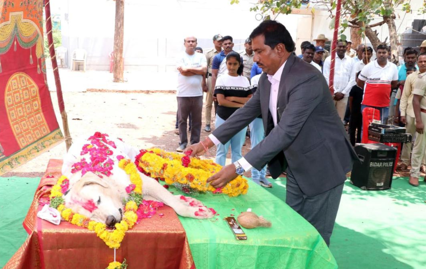 K9 Bruno – Bidar, India - Memorials to Fallen K-9's